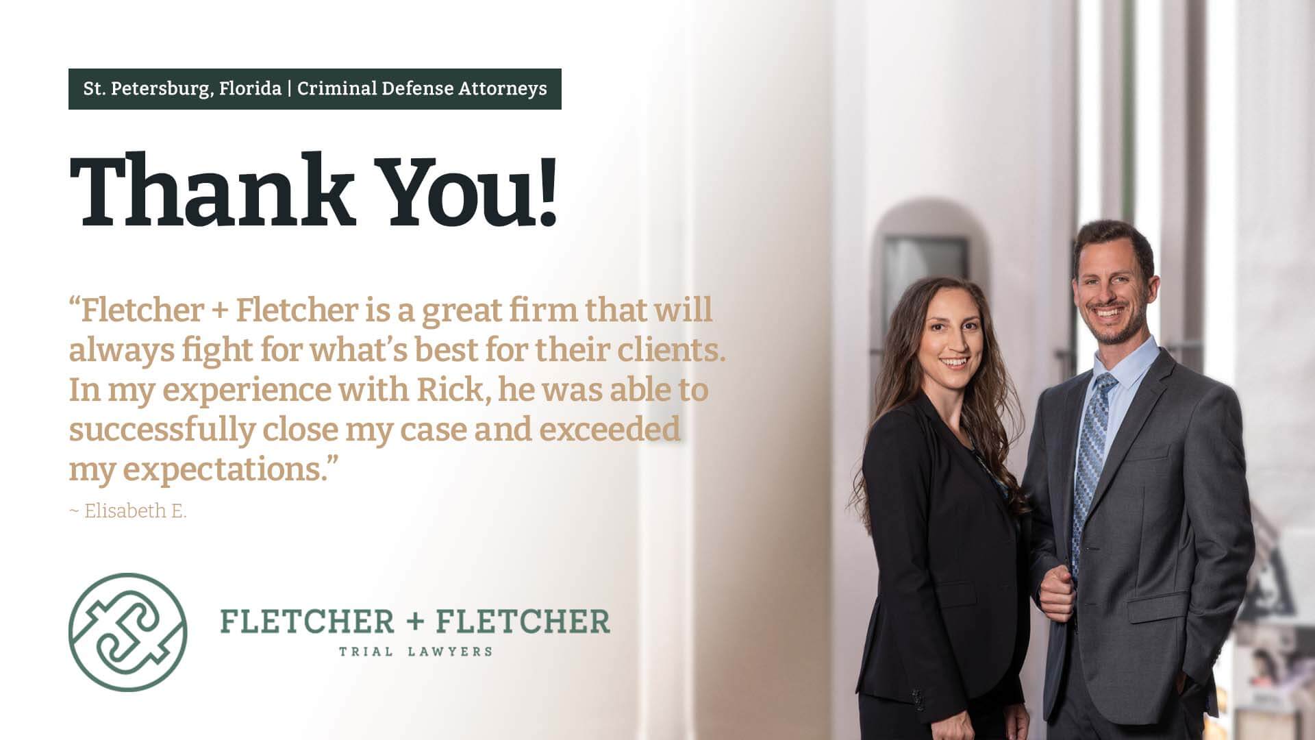 Thank You - Fletcher & Fletcher